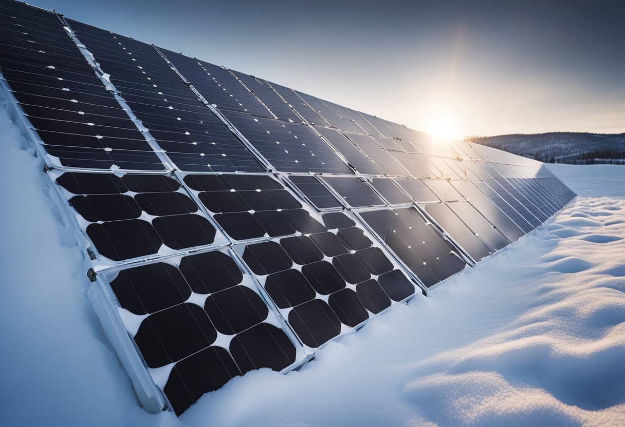 Snow on Solar Panels: Smart Solutions & Performance Impact